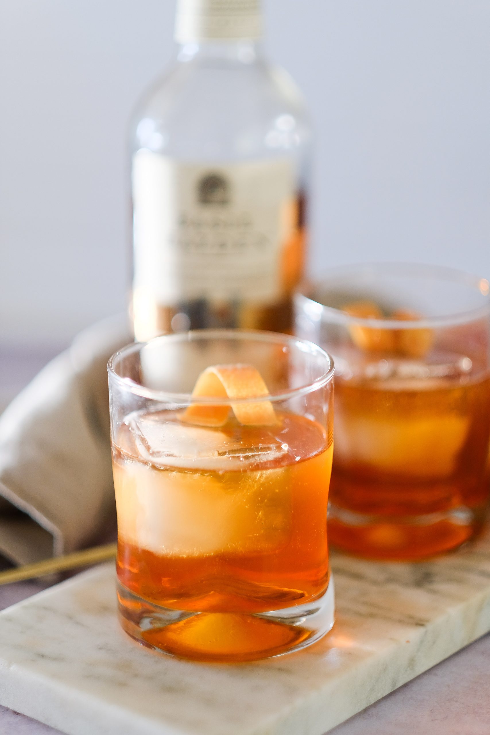 The Golden Hour Bourbon Cocktail - Style + Eat